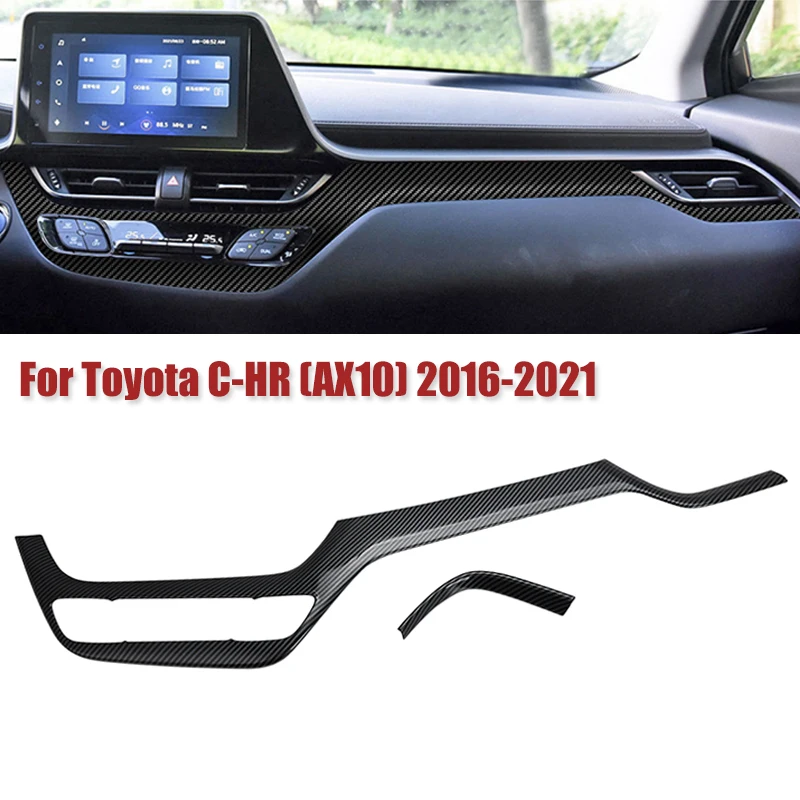 For-Toyota-C-HR-CHR-AX10-2016-2021-Center-Console-Dashboard-Panel-Trim ...