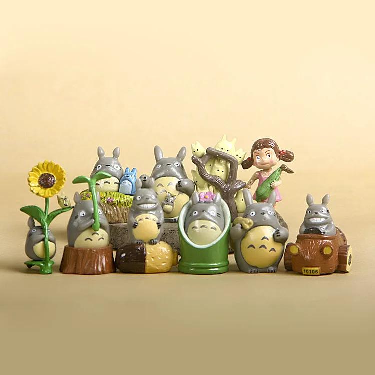 Totoro Sunflowers