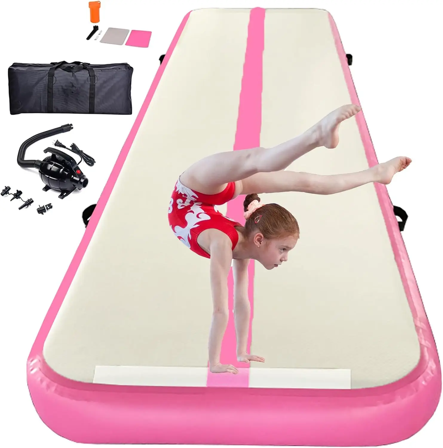 Inflatable-Gymnastic-Mat-Air-Track-Tumbling-Mat-4-8-Inch-Thick-Air-Mat ...