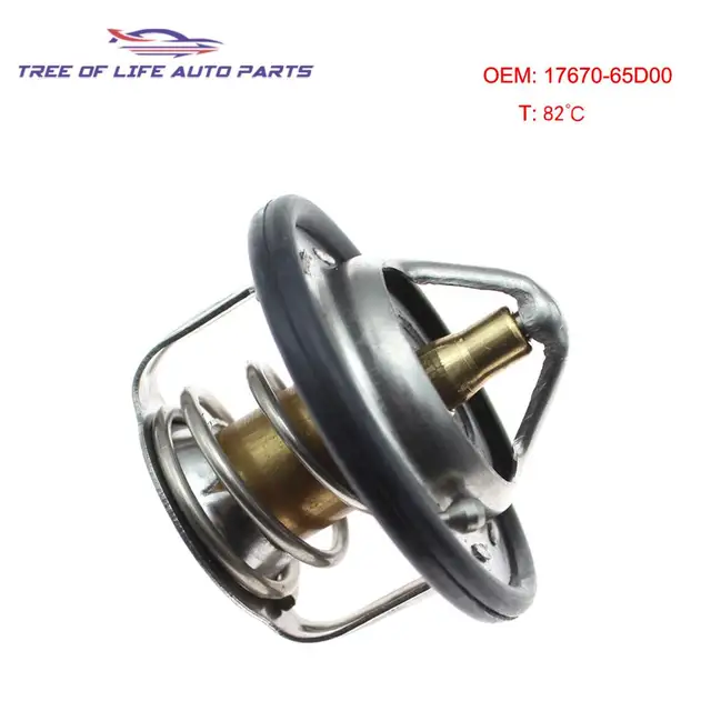 17670-65D00 Engine Coolant Thermostat 82c For Suzuki Jimny Grand Vitara ...