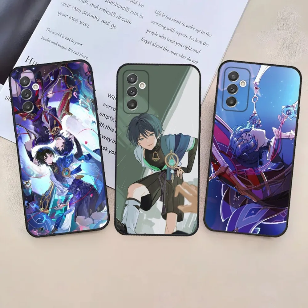 Scaramouche-Genshin-Impact-Phone-Case-For-Samsung-S24-23-22-30-21-10-9 ...