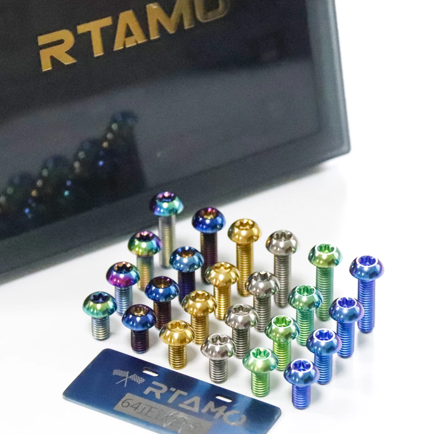 1PC-M5-Titanium-Button-head-Bolts-M5X10-12-14-16-18-20-25-Torx25-Head ...
