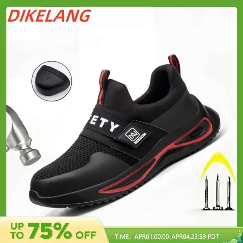 New-Man-Safety-Shoes-Puncture-Proof-Work-Shoes-Lightweight-Breathable-Casual-Sneaker-Women ...
