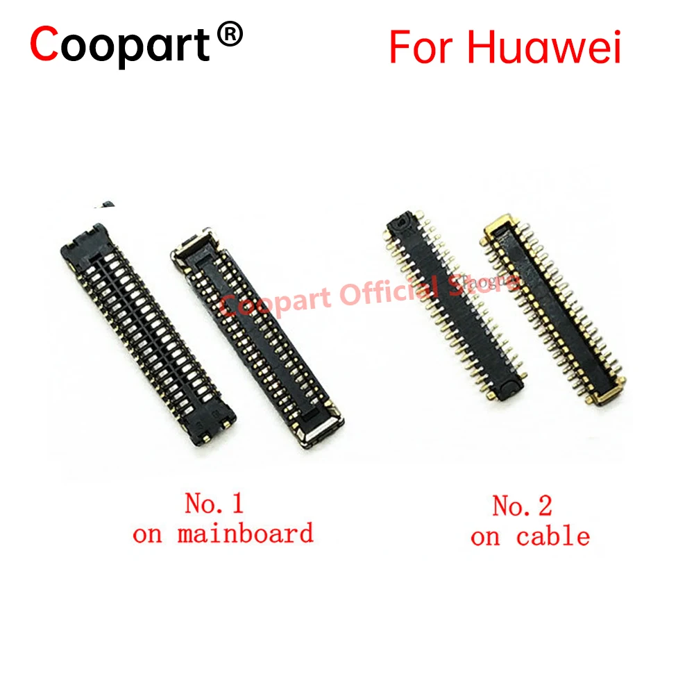 2pcs/lot Coopart New Lcd Display Fpc Connector Port Plug On Mainboard ...