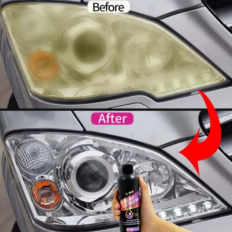 Car-Headlight-Restoration-Headlamp-Polishing-Coating-Repair-Kit-Light ...