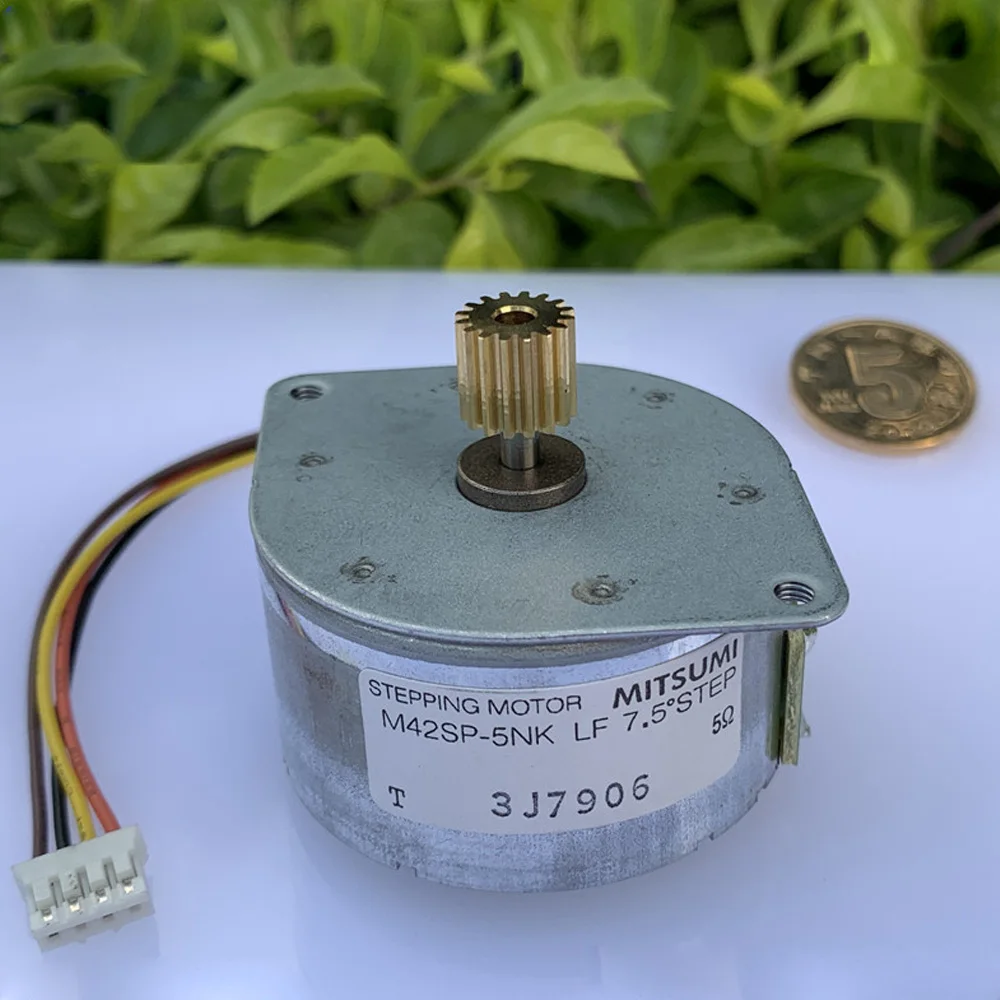 Mitsumi M42sp-5nk 2-phase 4-wire Stepper Motor Dc 24v 42mm Permanent ...