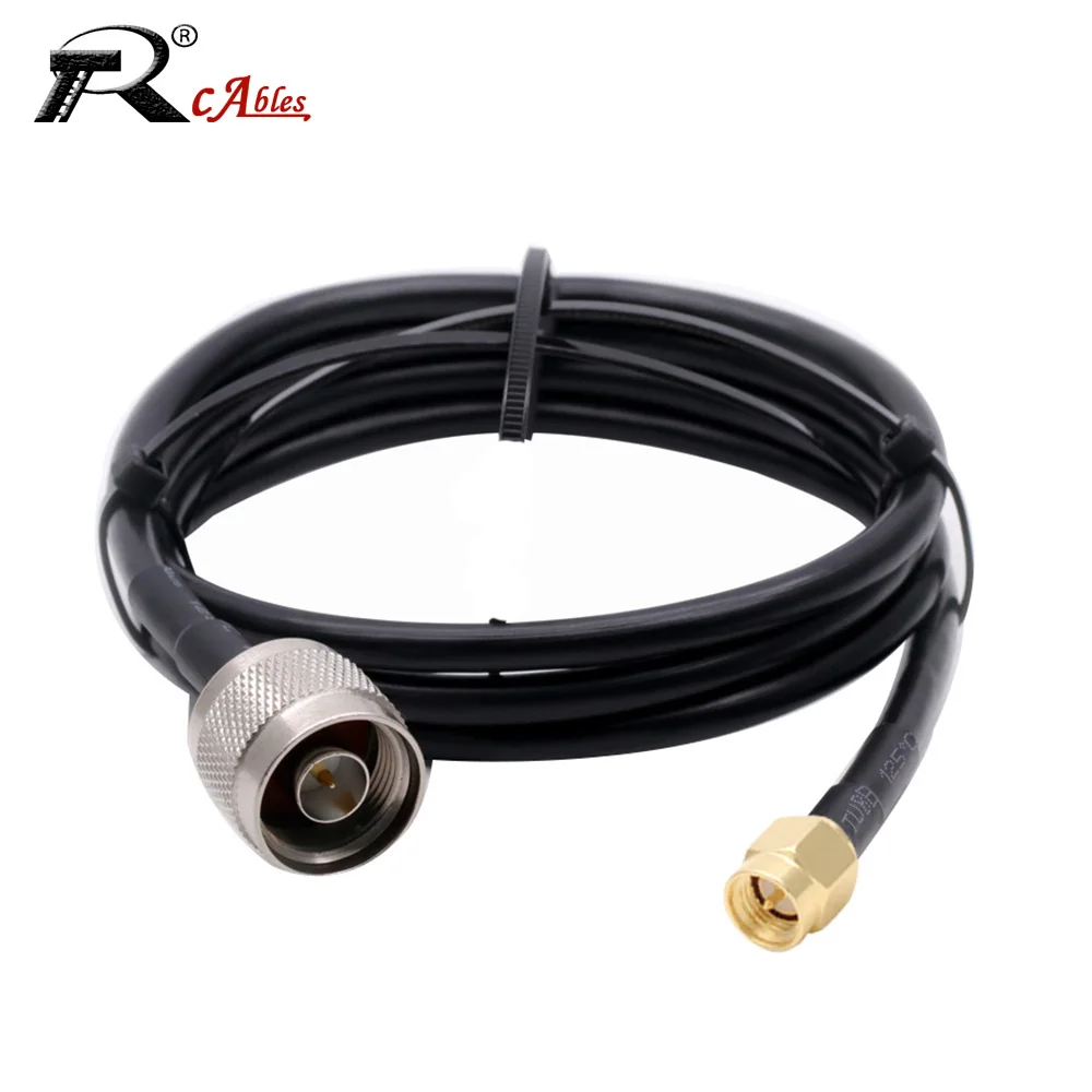 RG58-Coaxial-Cable-N-Type-Male-to-SMA-Male-Plug-RF-Adapter-Pigtail-RG ...