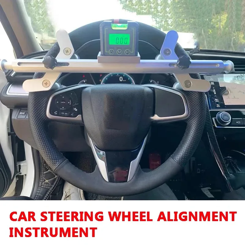 Car Fourwheel Positioning Electronic Level Steering Wheel Alignment ...