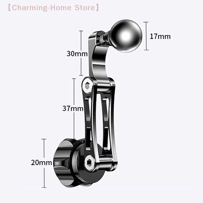 【M】17mm Ball Joint Extension Arm Female To Male Head Adapter Suitable ...