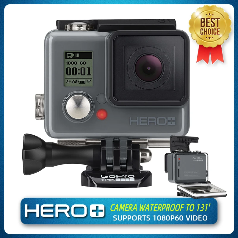 Gopro Hero + Plus Wifi Large Angle Hd Camera Diving, Skiing And Riding ...