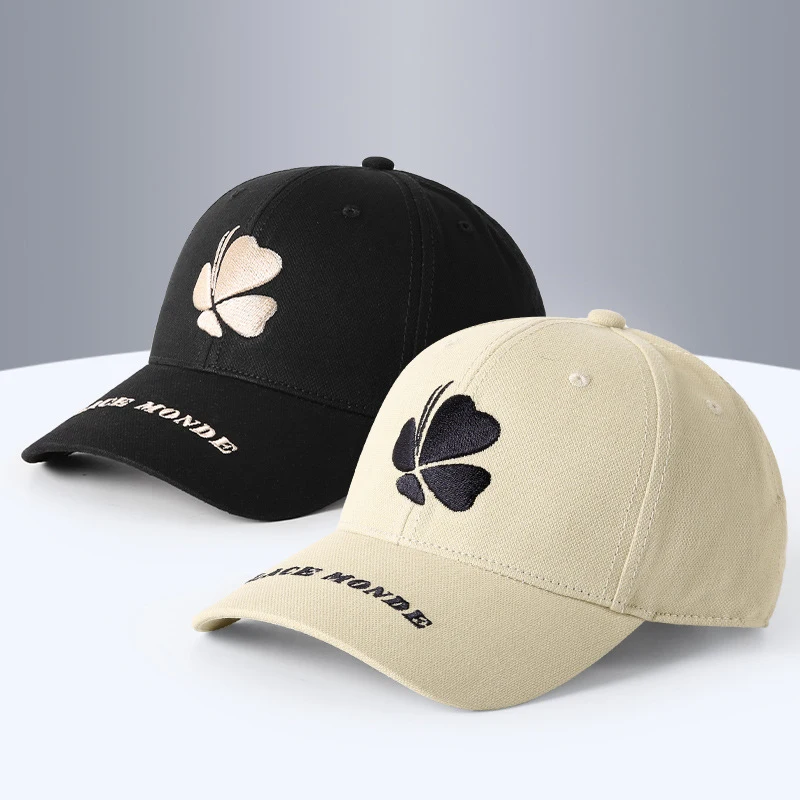 Clover-Baseball-Hat-for-Women-Spring-and-Autumn-2024-New-Versatile-Face ...