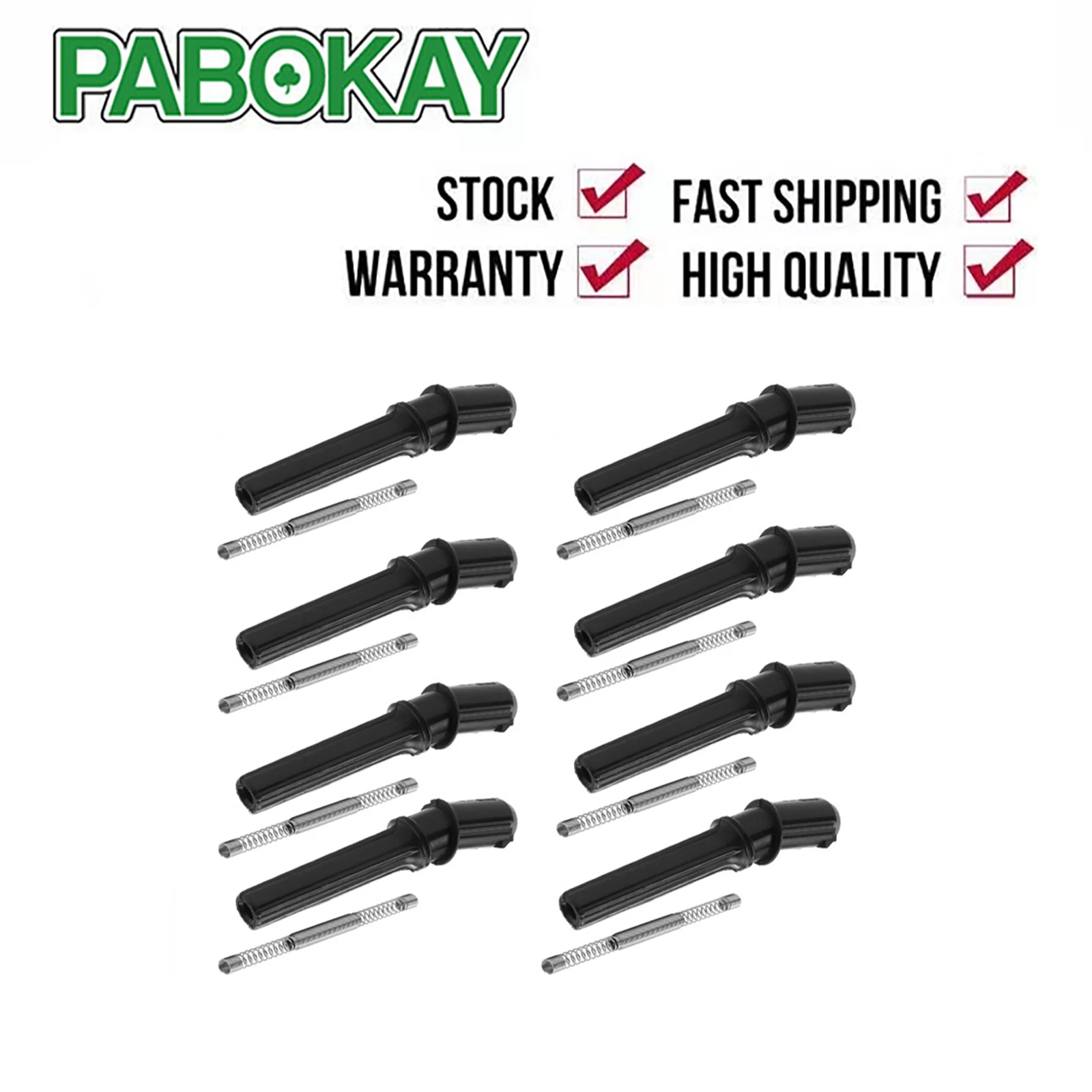 8-pieces-X-Ignition-Coil-Boots-Springs-For-Ford-Lincoln-Mercury-4-6L-5 ...