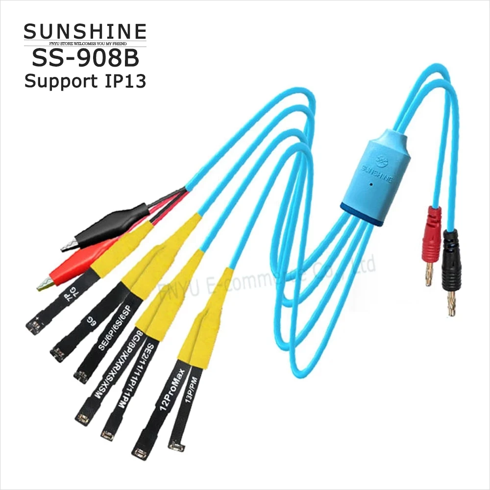 SUNSHINE SS 908B IP6 13 Power Supply Test Cable Mobile Boot Line For ...