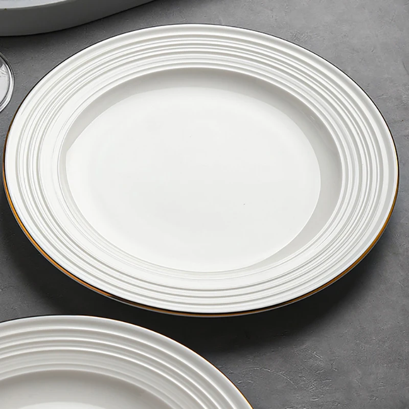 Luxury-Kitchen-Plate-Sets-Parties-Modern-Bone-China-Ceramic-Plates ...