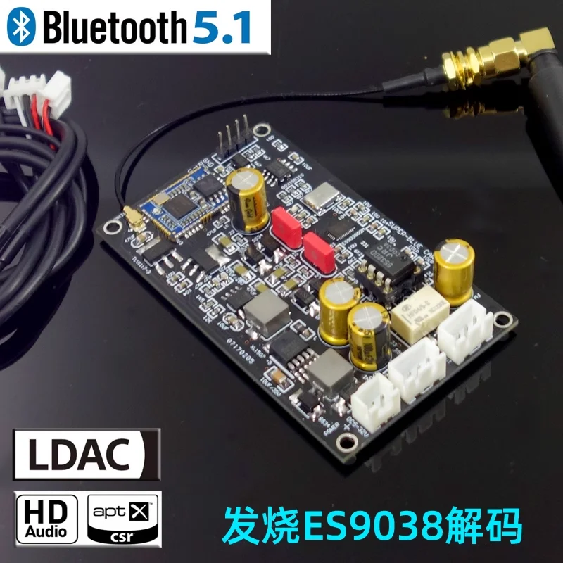 Bluetooth-5-1-QCC5125-ES9038-decoding-module-analog-input-hard-decoding ...