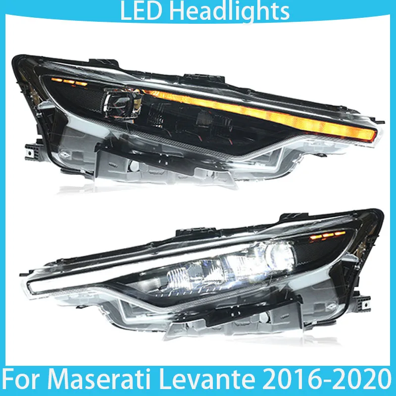 LED-Headlights-For-Maserati-Levante-2016-2020-Accessories-Upgrade-Front ...