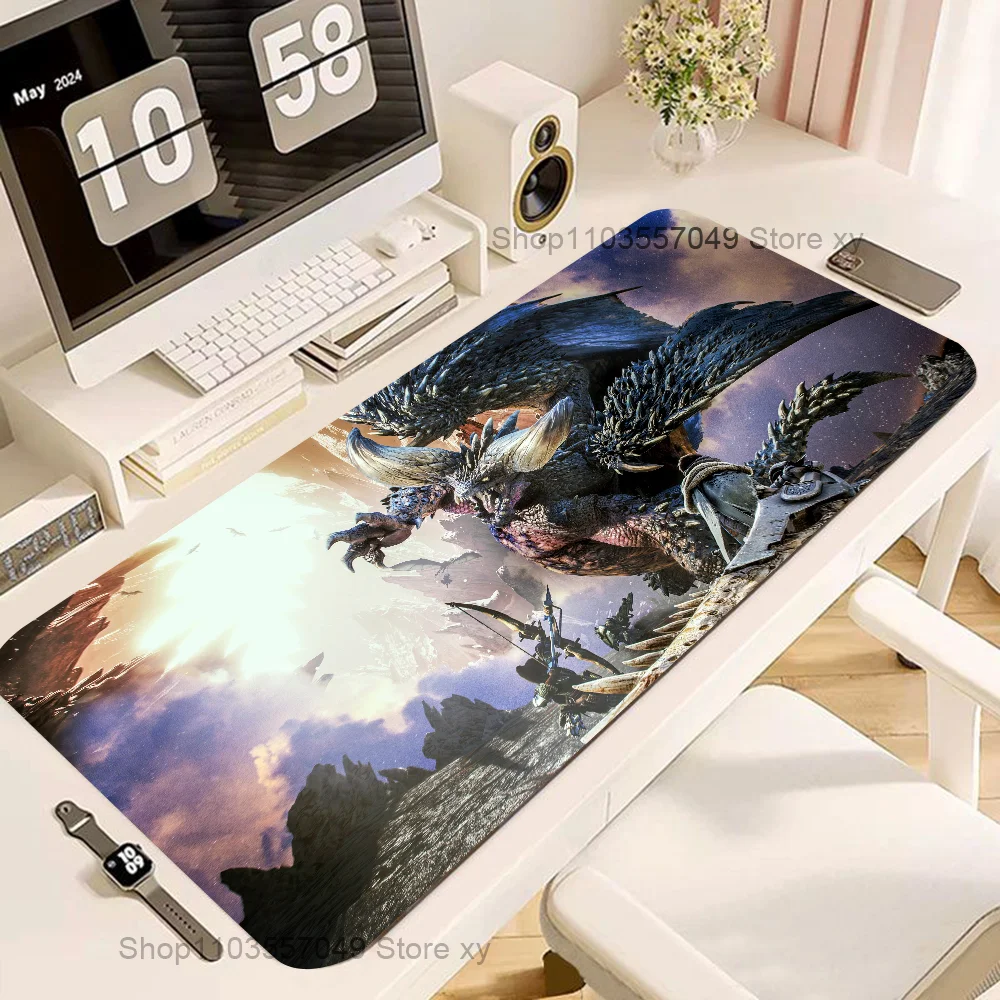 Game-Monster-Hunter-World-Mousepad-Desk-Mat-Gaming-Accessories-Large ...