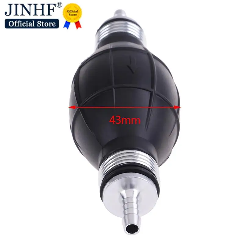 1pc Rubber And Aluminum Fuel Line Pump Primer Bulb Hand Primer Gas ...