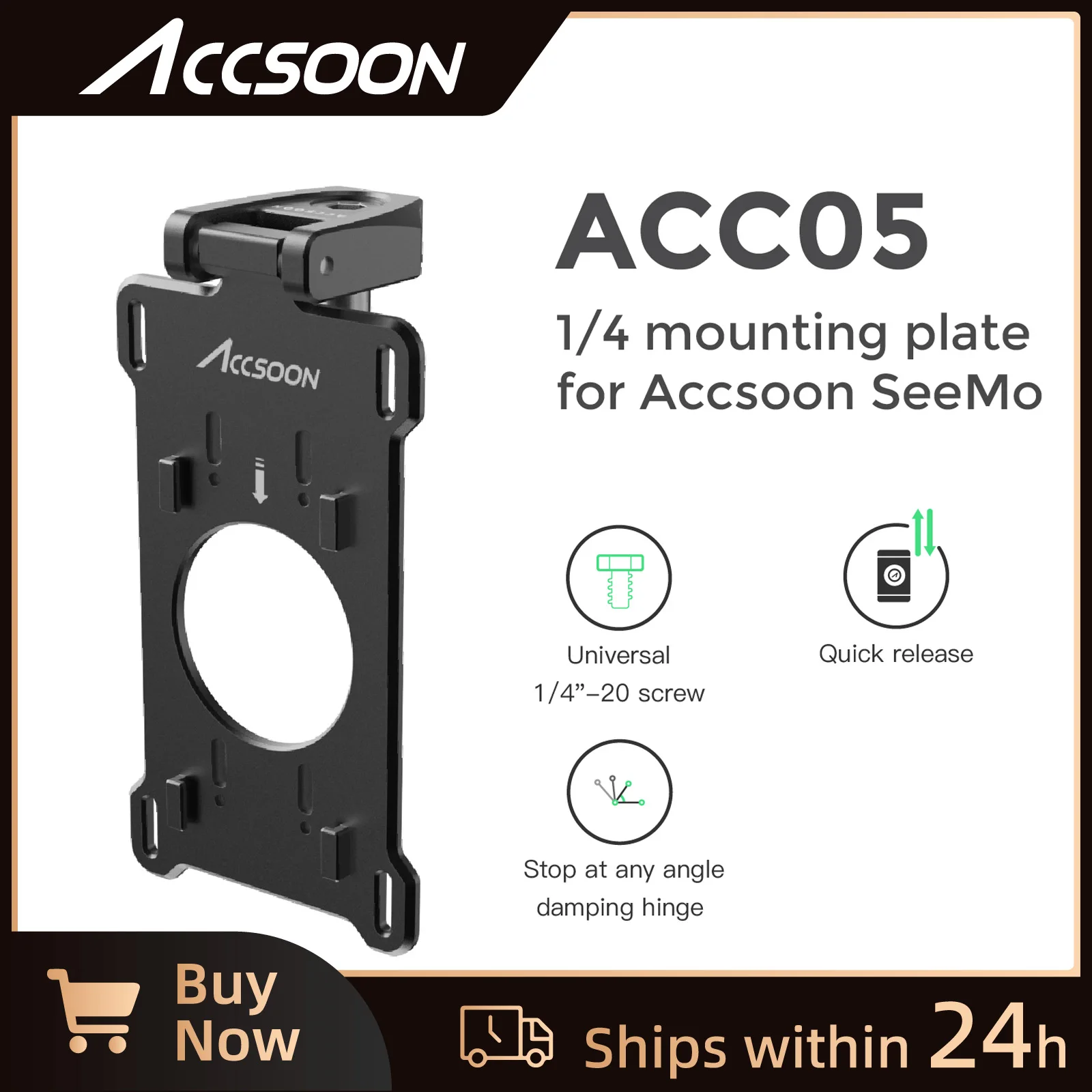 ACCSOON-ACC05-1-4-20-screw-Clamp-Suitable-For-Fixed-Seemo-iPhone-and ...