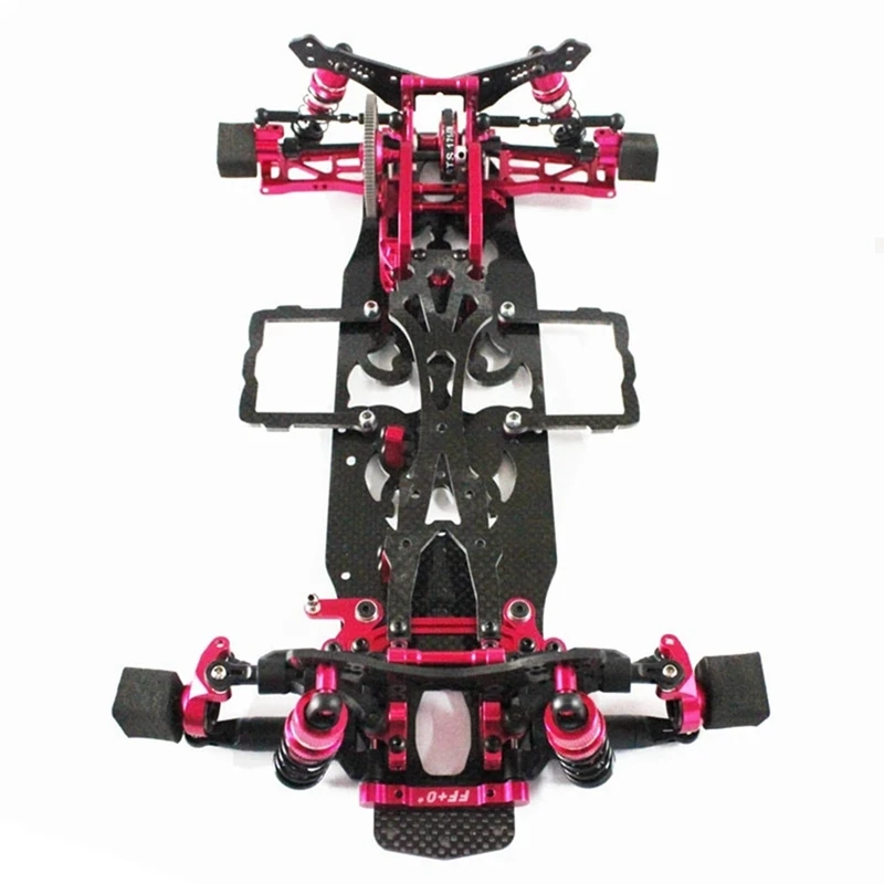 For-1-10-D4-AWD-EP-Sakura-Drift-Racing-Frame-Body-Kit-Alloy-Carbon ...