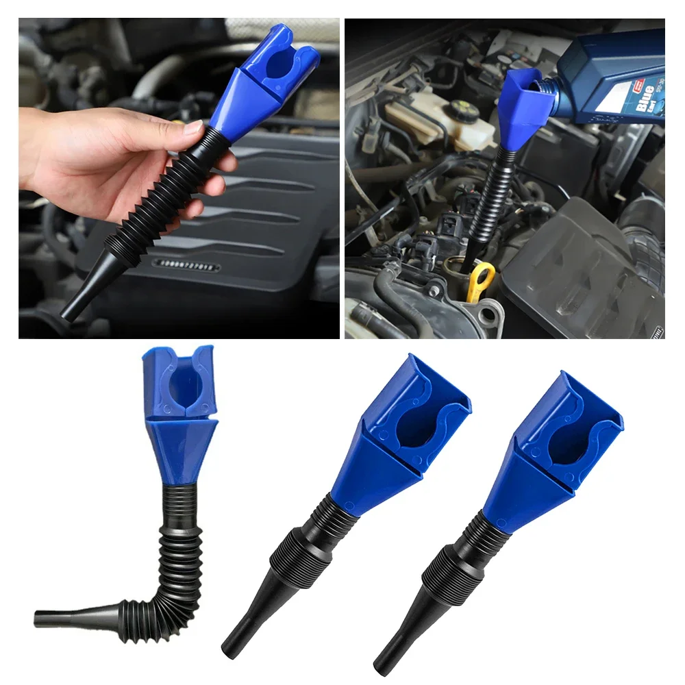 1-2-3PCS-Car-Refueling-Funnel-Gasoline-Foldable-Funnel-Hose-Funnels ...