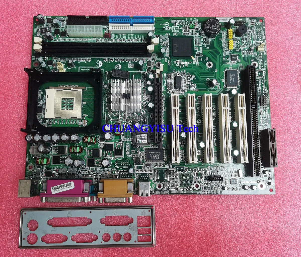FreeShip-for-845e-ATX-socket-478-MS-6571-VER-2-Motherboard-with-1-ISA-1 ...
