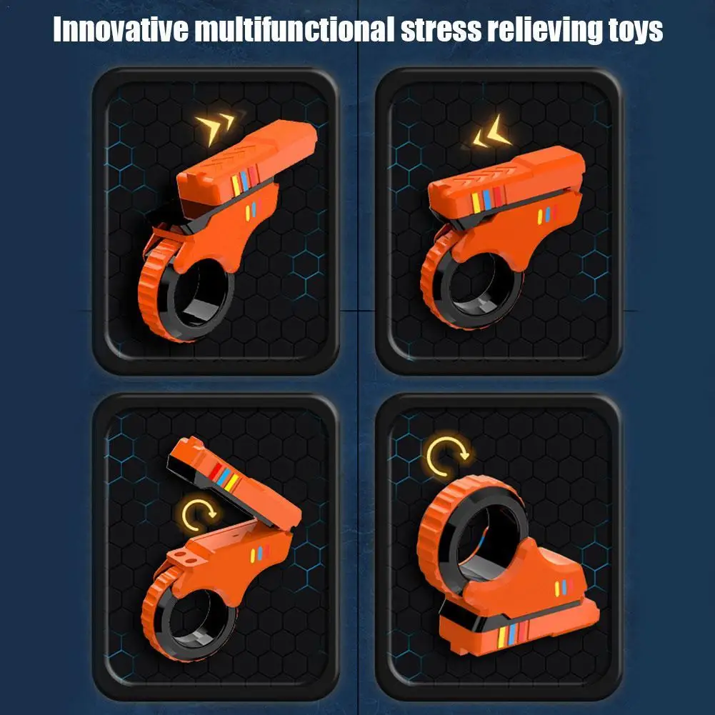 Rotary Finger Sliders Fidget Toy Office Pressure Relief Slider Ratchet ...