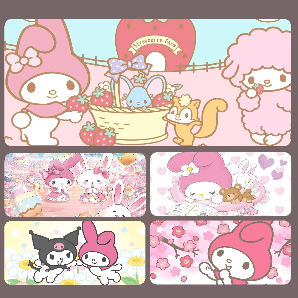 Miniso-Sanrio-my-melody-Mousepad-Large-Mouse-Pad-Gamer-Big-MousePad-for ...