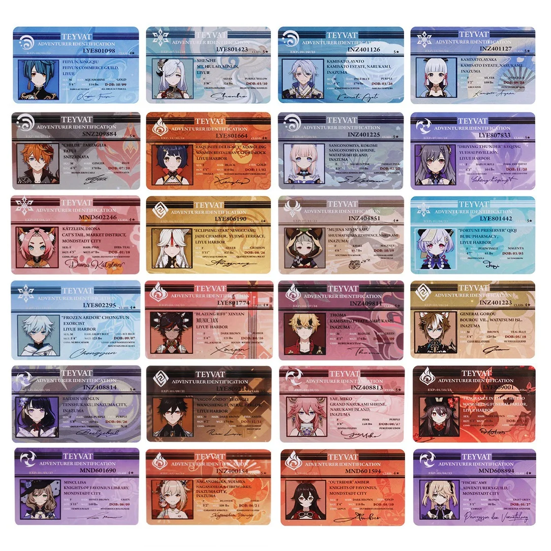 Japanese-Anime-Figures-Raiden-Shogun-Student-ID-Card-Animation-Ryuguji ...