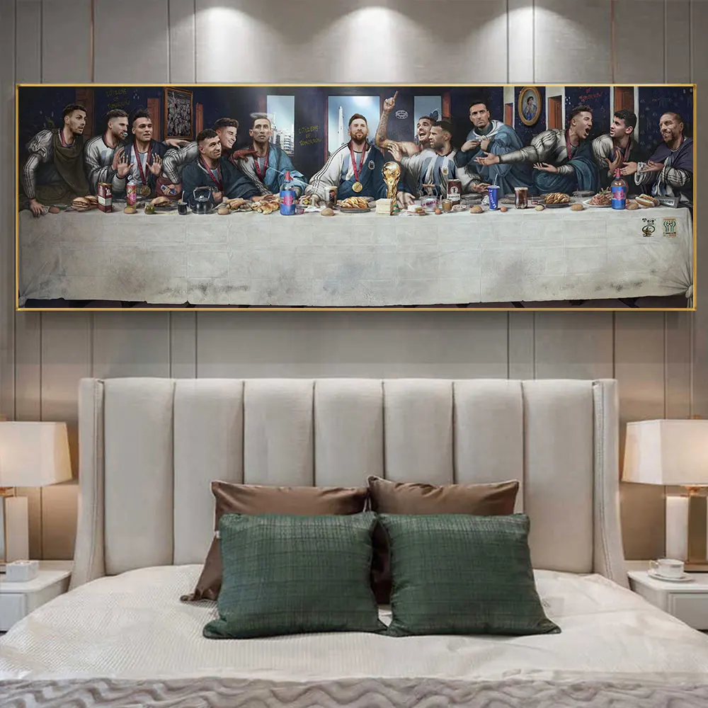 Football-Star-Messi-The-Last-Supper-Poster-Wall-Art-Decoration-Painting ...