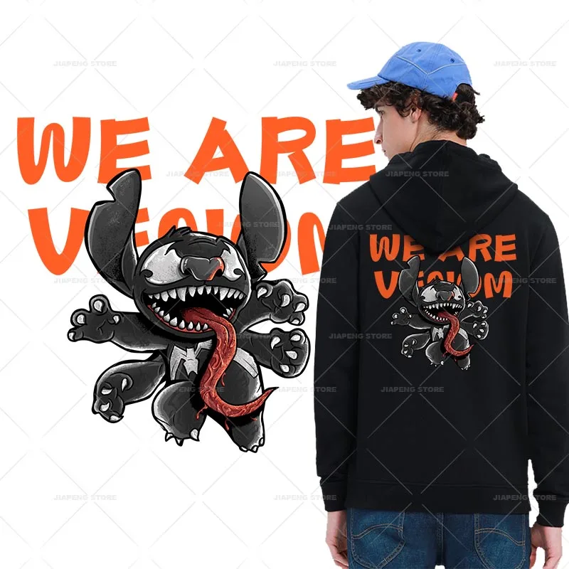 Venom Stitch Patches Iron On Transfers For Clothes Cool Venom Heat ...