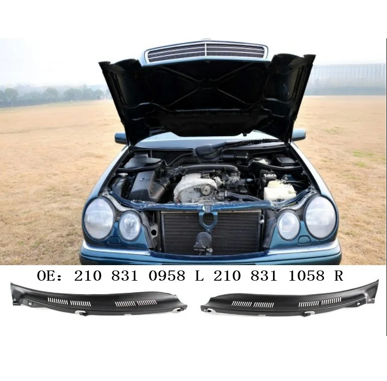 Front-windshield-wiper-deflector-For-Mercedes-Benz-E-Class-W210-1995 ...