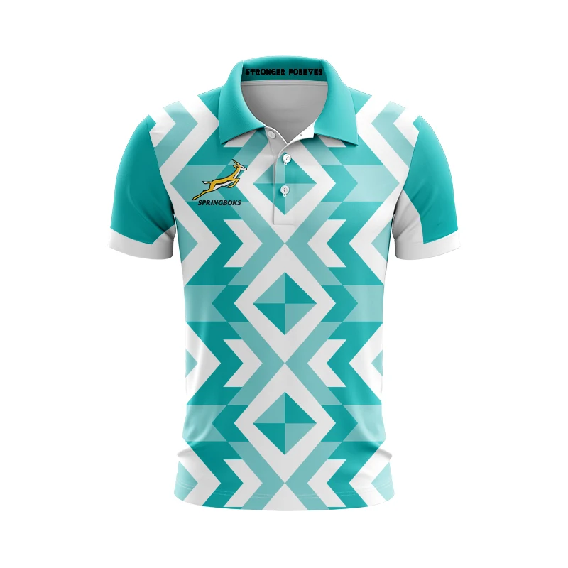 Camiseta prepartido de los Springboks sudafricanos 2024 para hombre ...