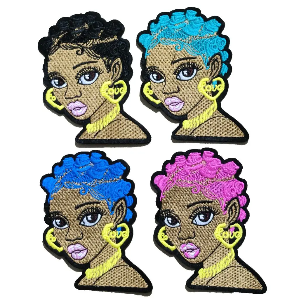 Customized Brand Logo Stickers On Fabric High Quality DIY Appliques ...