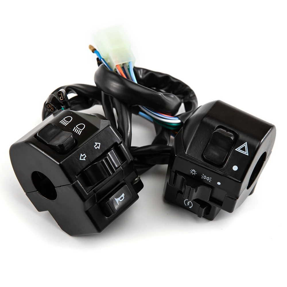 Motorcycle-Switches-7-8-22mm-Motorbike-Horn-Button-Turn-Signal-Electric-Fog-Lamp-Light-Start ...
