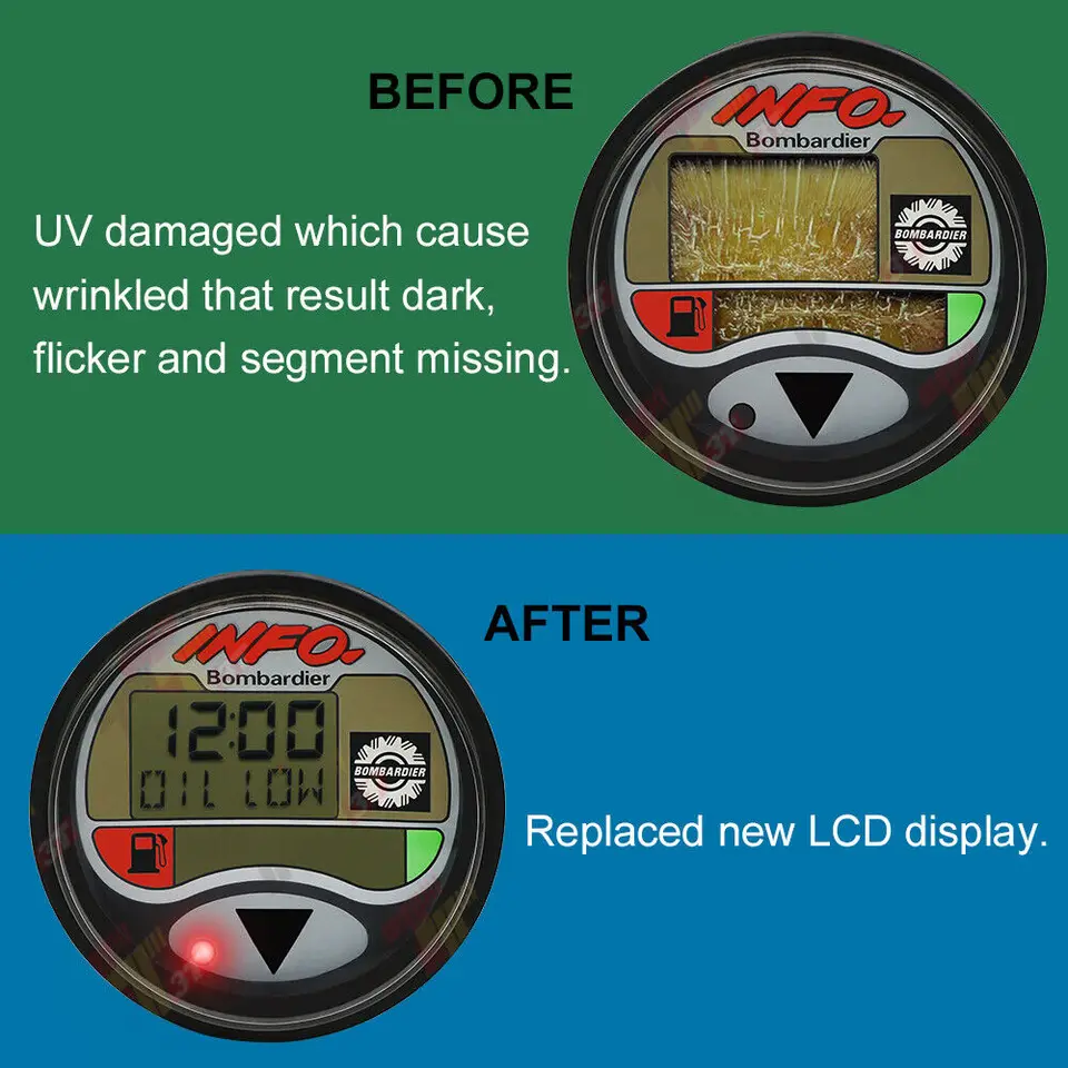 Lcd Display Missing Segments