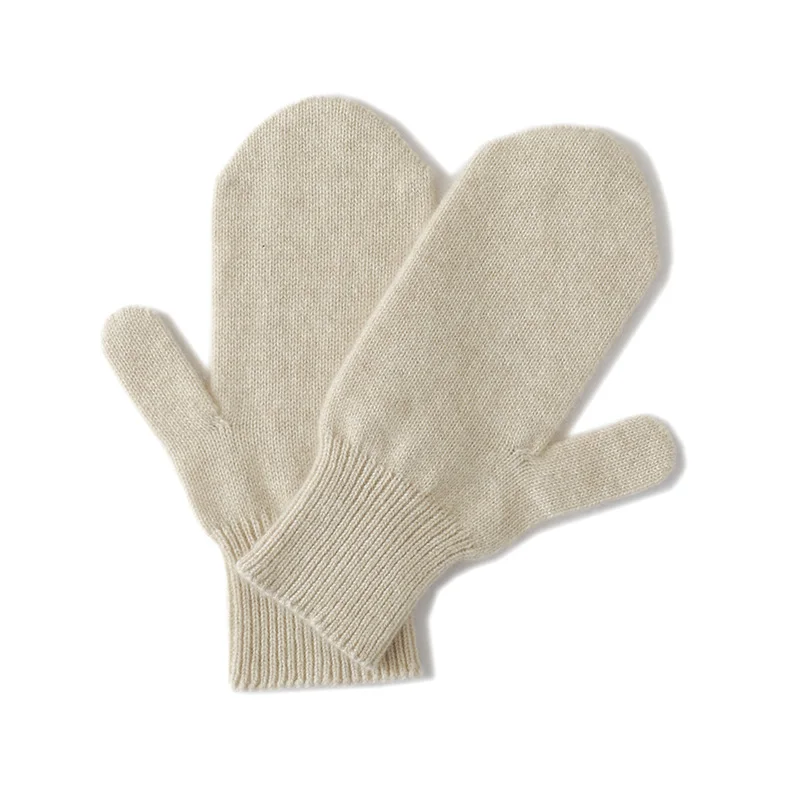 High Quality Women Cashmere Knit Mittens High Quality Winter Female ...