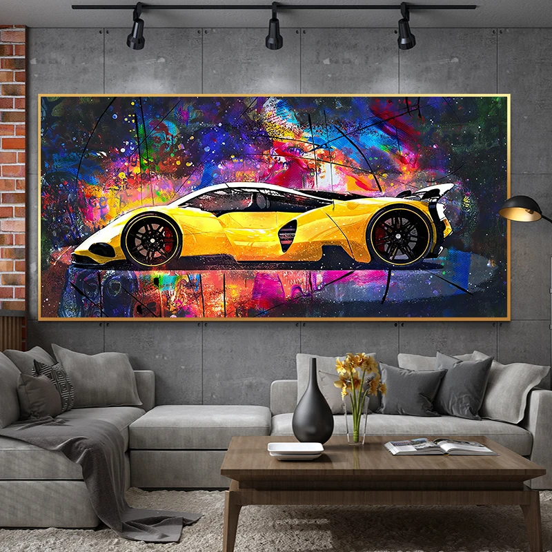 Abstract Car Paintings