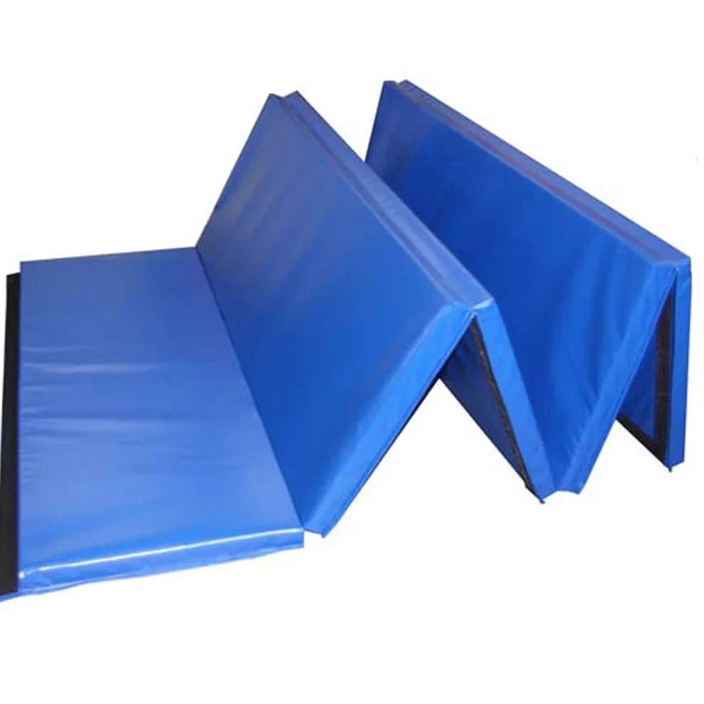 Gym Floor Folding Leather Play Mats Gymnastics Yoga Pilates Mattress ...
