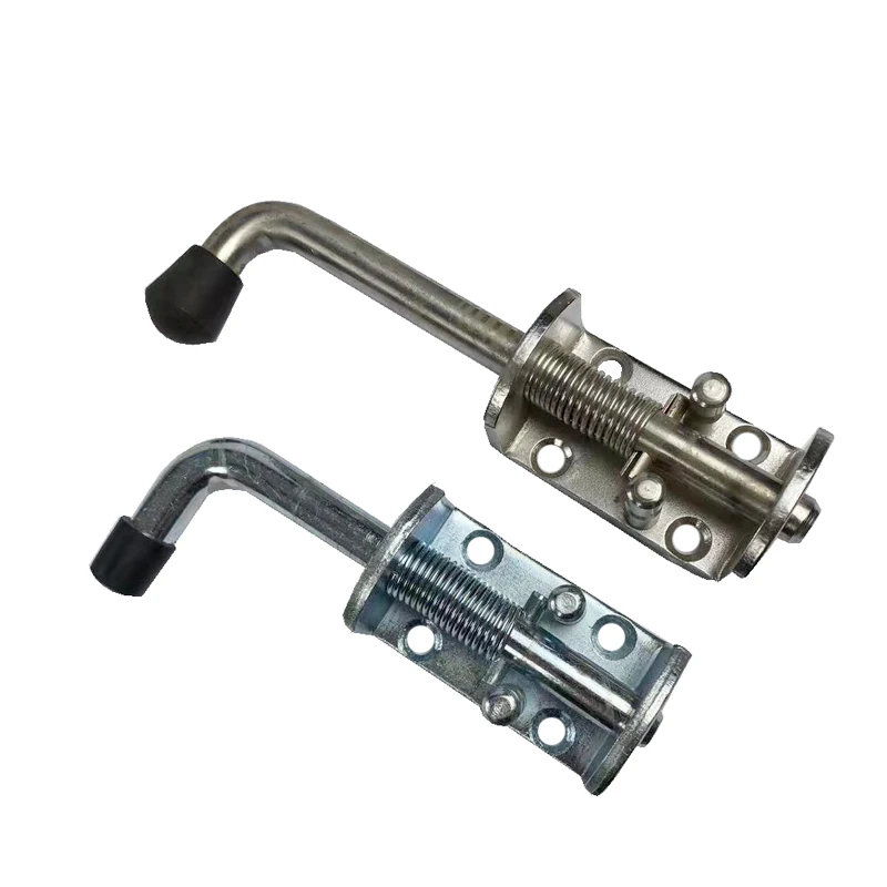 1PC Latch Loaded Metal Security Barrel Bolt Latch 128mm*32mm Silver ...