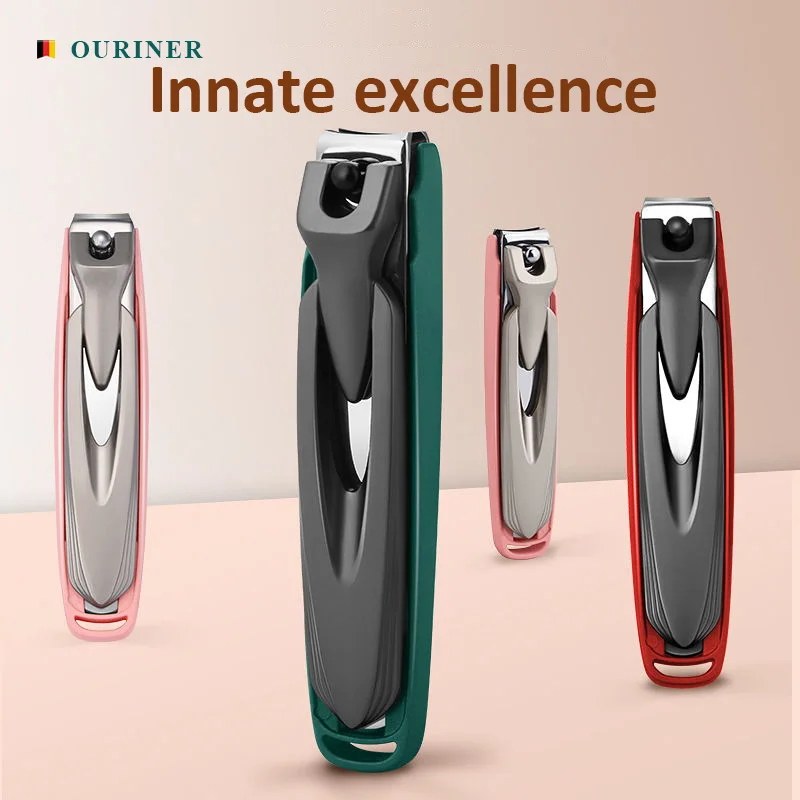 Colorful Nail Clippers Anti-Splash Nail Cutter Detachable Design ...