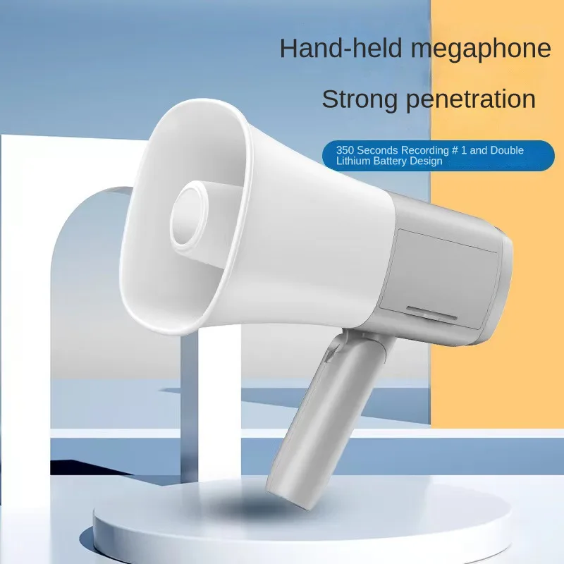 Bull Horn Mini Megaphone Speaker Toy With Recording Function, Portable ...