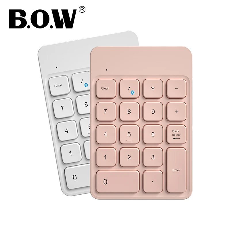 B-O-W-Bluetooth-Wireless-Numeric-Keyboard-Small-18-Keys-Portable-Mini ...