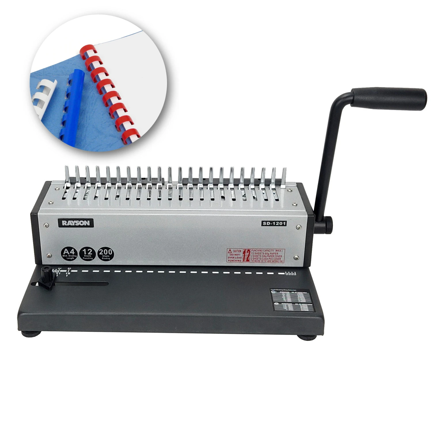 A4-Book-Binding-Machine-Hole-Punch-for-Office-Accessories-School ...