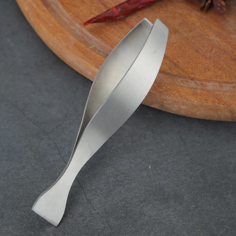 Stainless Steel Fish Bone Clip Kitchen Pig Feather Chicken Feather Duck ...