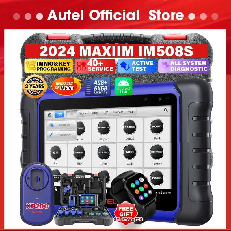 Autel-MaxiIM-IM508S-XP400-PRO-OBD2-Automotive-Scanner-IMMO-Key ...