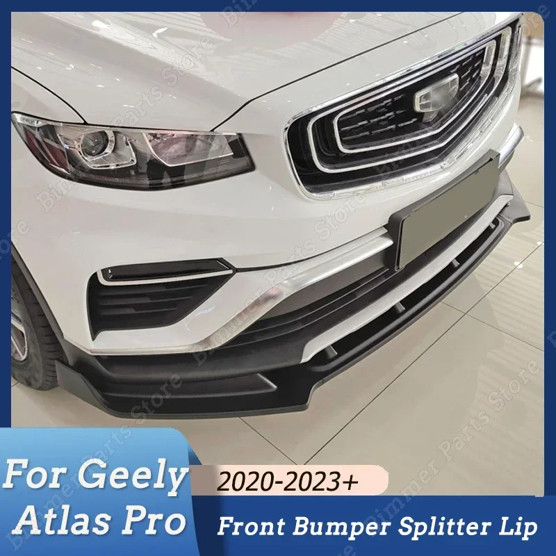 Gloss-Black-ABS-Car-Front-Bumper-Lip-Splitter-Diffuser-Spoiler-Guard ...