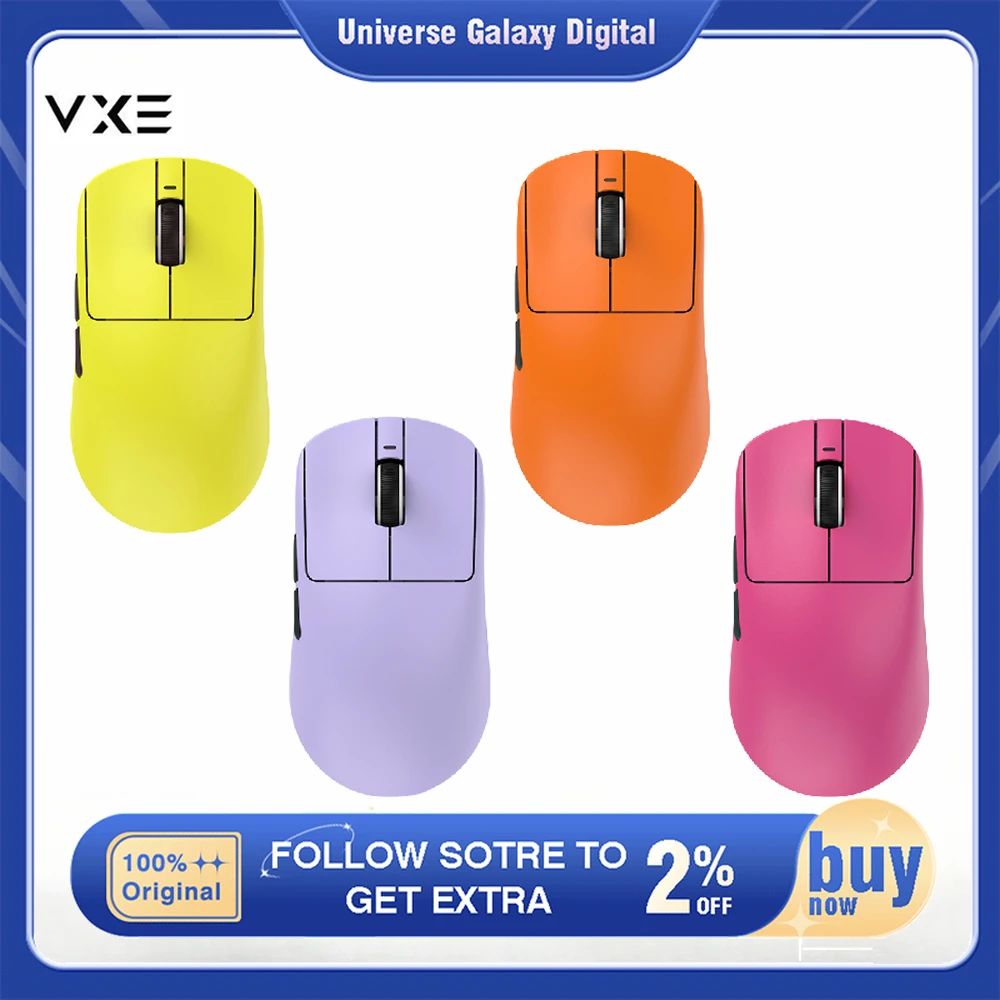 VGN-VXE-Dragonfly-R1-Wireless-Mouse-Three-mode-Bluetooth-PAW3395-Sensor ...