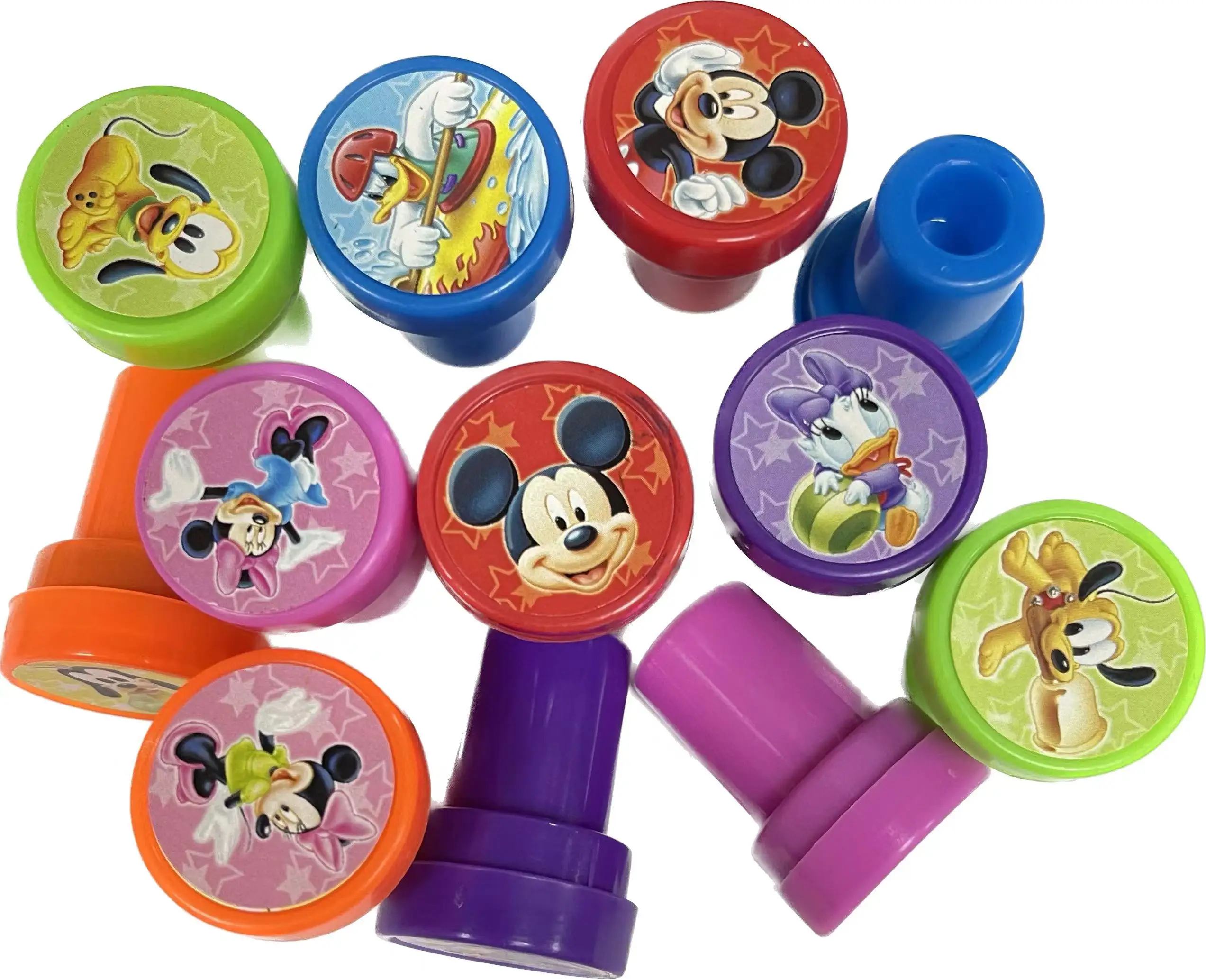 12Pcs-Minnie-Mouse-Stamper-for-Kids-Mickey-Donald-Duck-Seal-Stamp ...