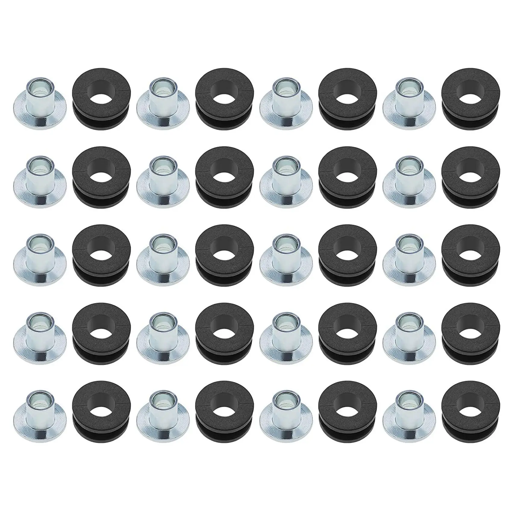 20Pcs Motorcycle Rubber Grommets Kits Motorcycle Windshield Bolts for ...